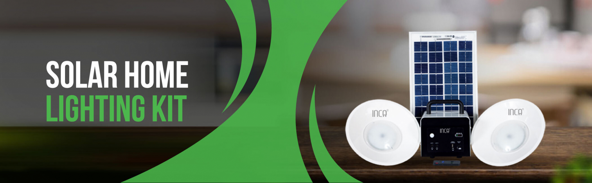 Portable Solar Home Kit – INCA LED